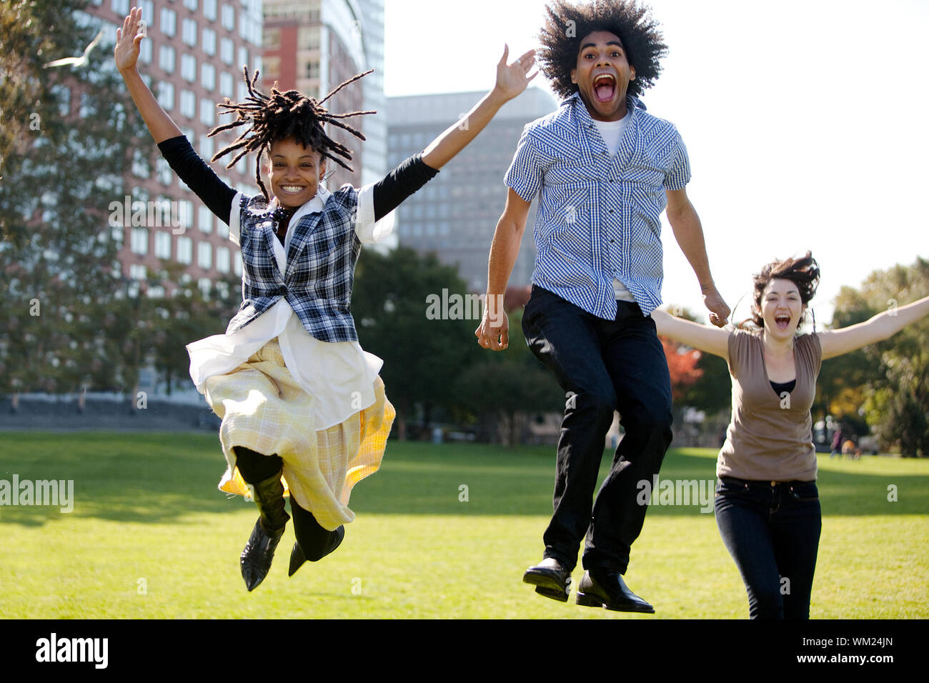Leap of joy hi-res stock photography and images - Alamy