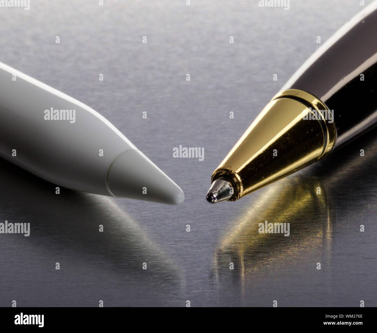 Metallic pens hi-res stock photography and images - Alamy