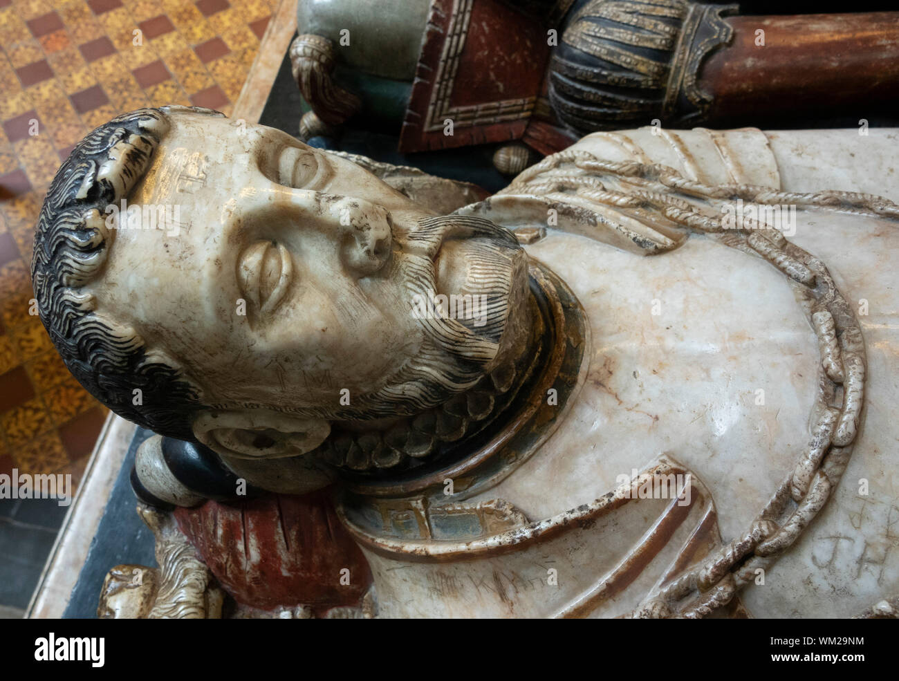 Effigy of Alexander Denton, Denton Tomb, Hereford Cathedral ...