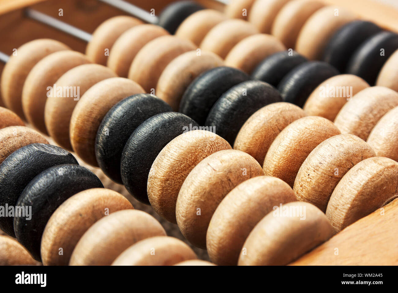 Still Life in a warehouse with abacus in old-style Stock Photo - Alamy