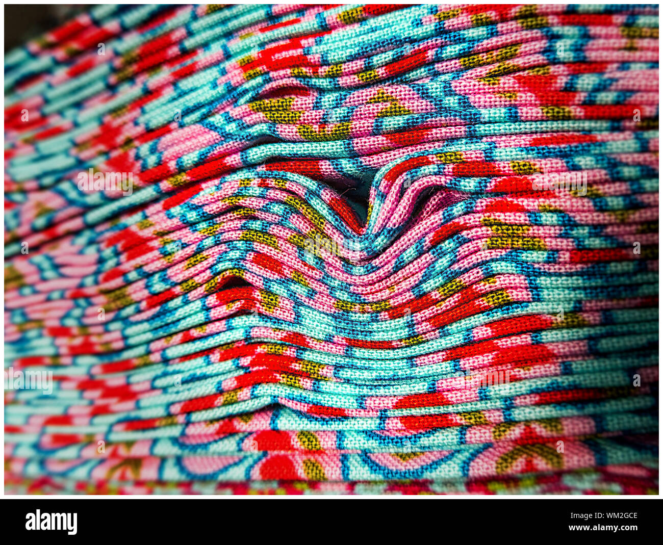 Stack of fabric hi-res stock photography and images - Alamy