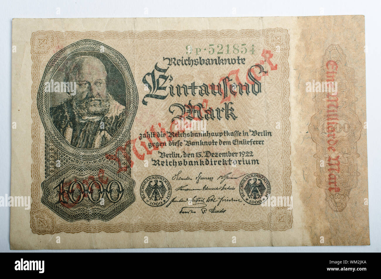 Old german banknotes hi-res stock photography and images - Alamy