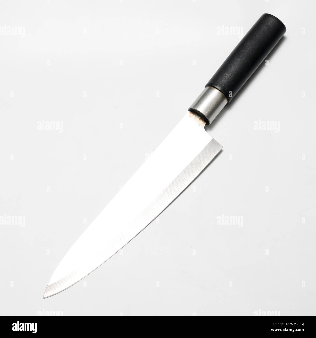 kitchen knife on a white background Stock Photo - Alamy
