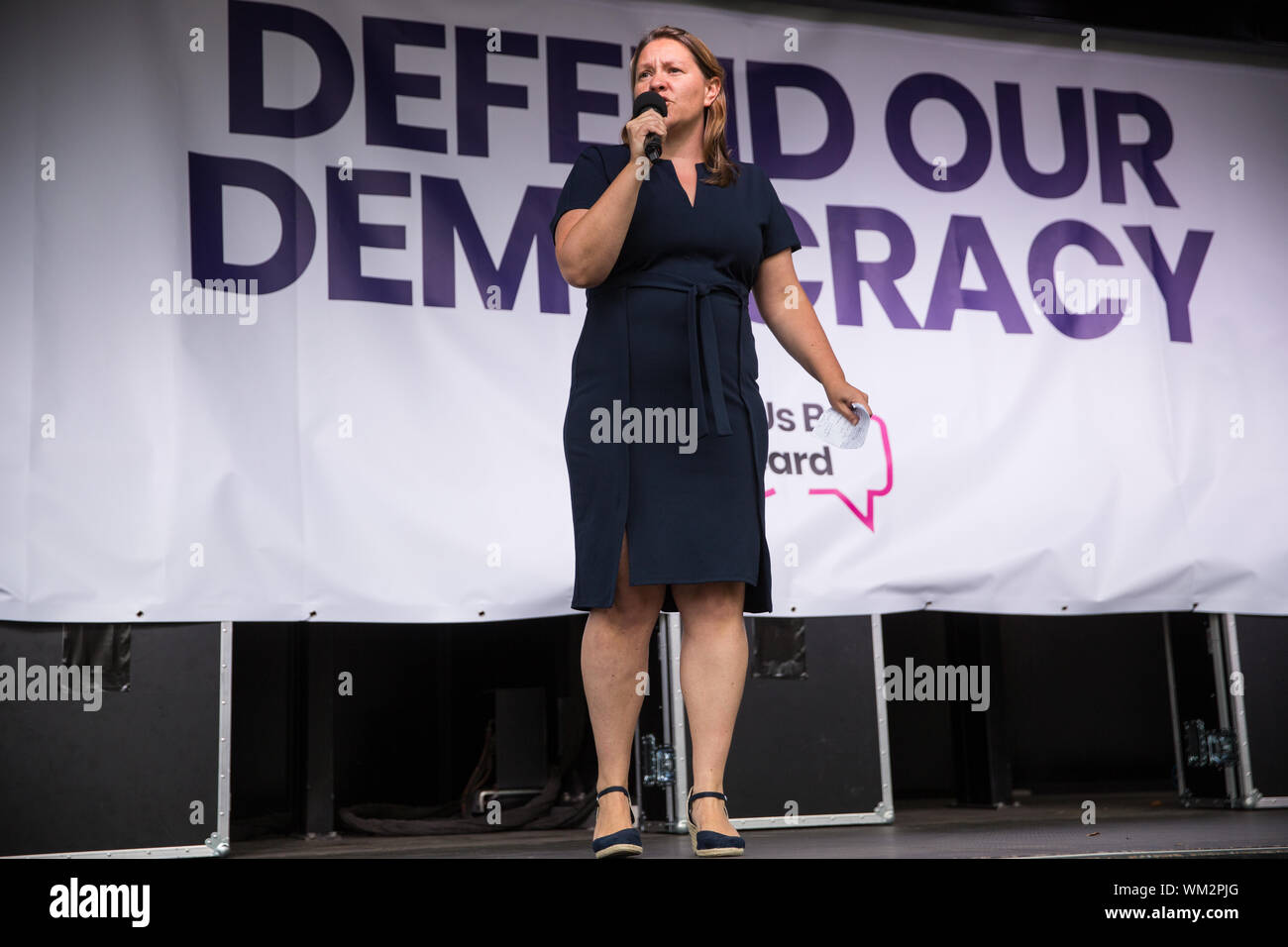 London, UK. 4 September, 2019. Anna Turley, Labour and Co-operative MP ...