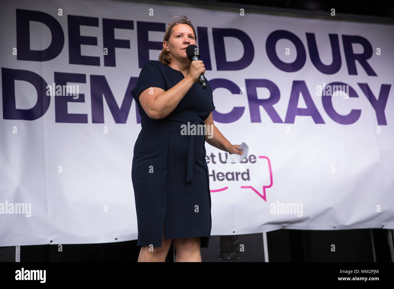 London, UK. 4 September, 2019. Anna Turley, Labour and Co-operative MP ...