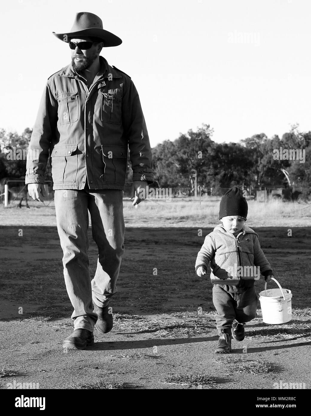 Cowboy Father High Resolution Stock Photography and Images - Alamy