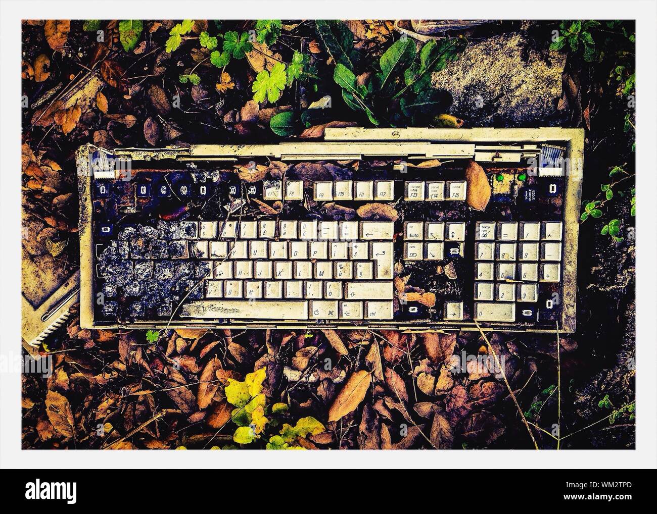 Broken Computer Keyboard Stock Photos & Broken Computer Keyboard Stock ...