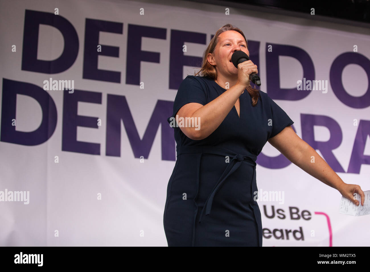 London, UK. 4 September, 2019. Anna Turley, Labour and Co-operative MP ...