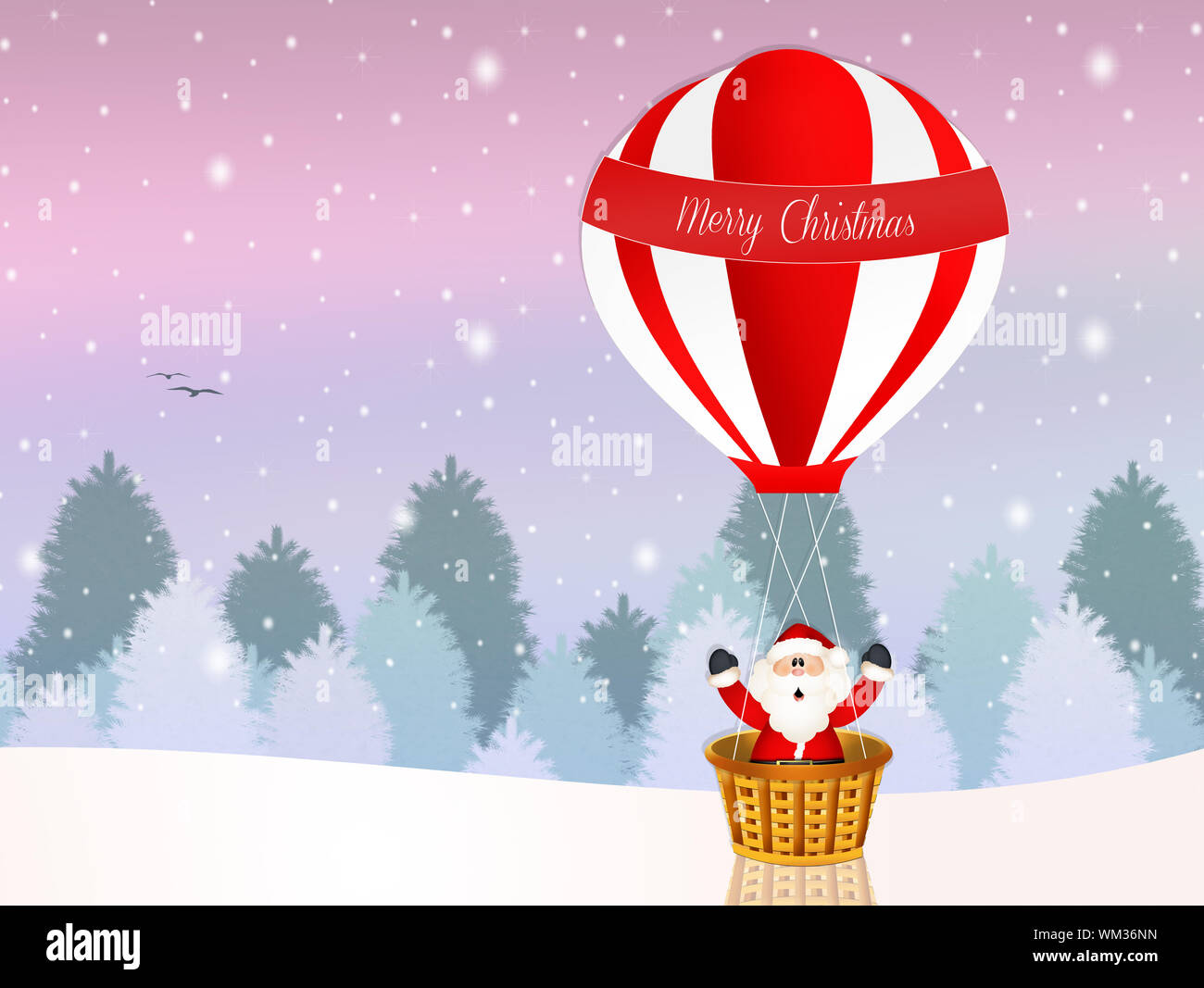 Santa Claus Balloon High Resolution Stock Photography and Images - Alamy