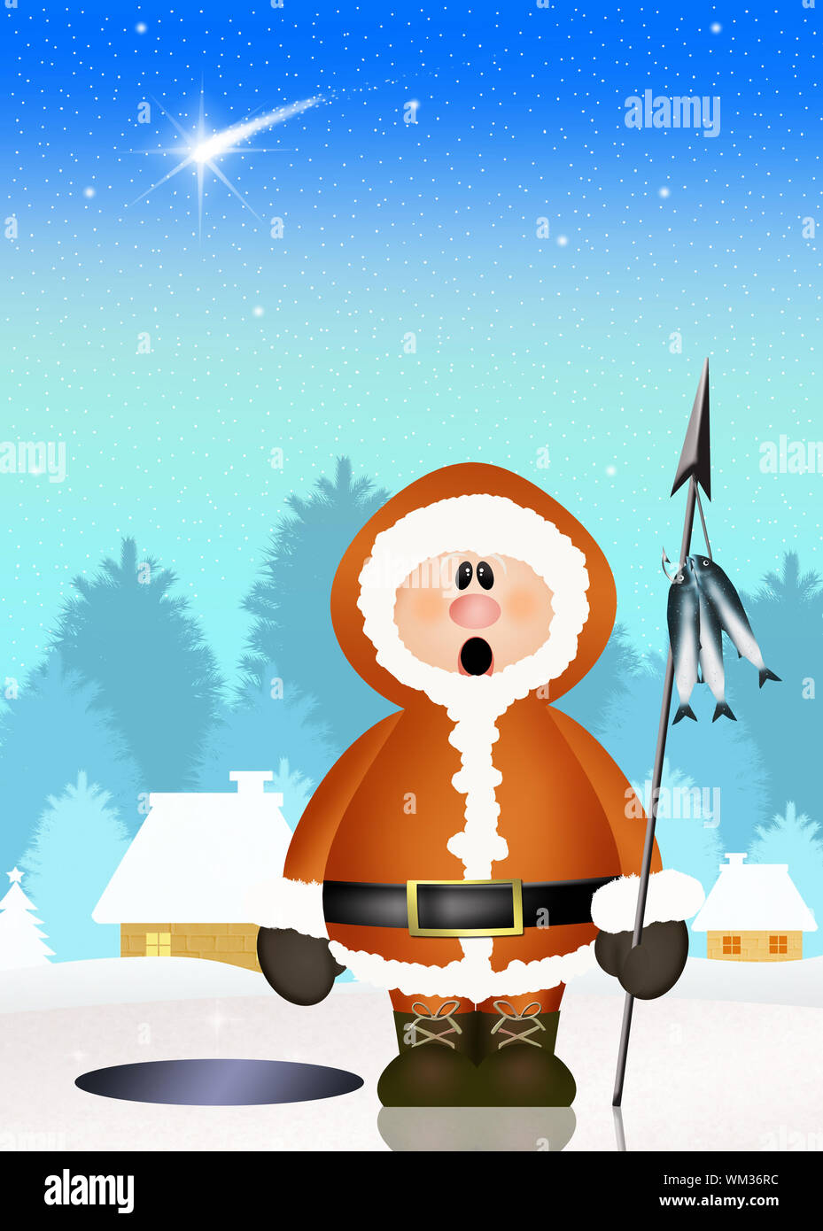 Eskimo hunter hi-res stock photography and images - Alamy