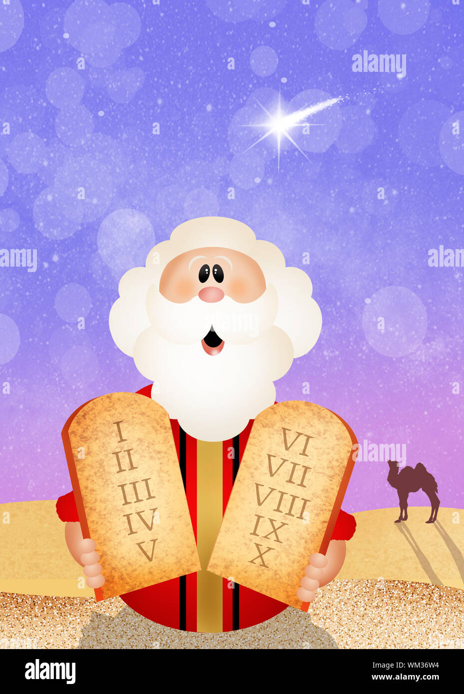 tables of the Ten Commandments Stock Photo - Alamy