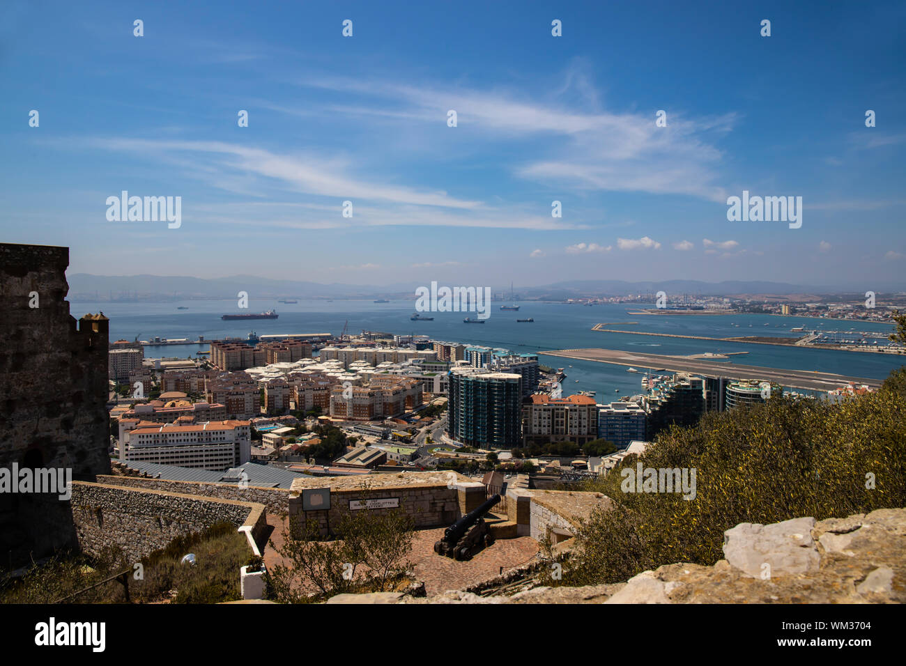 View from gibraltar hi-res stock photography and images - Alamy