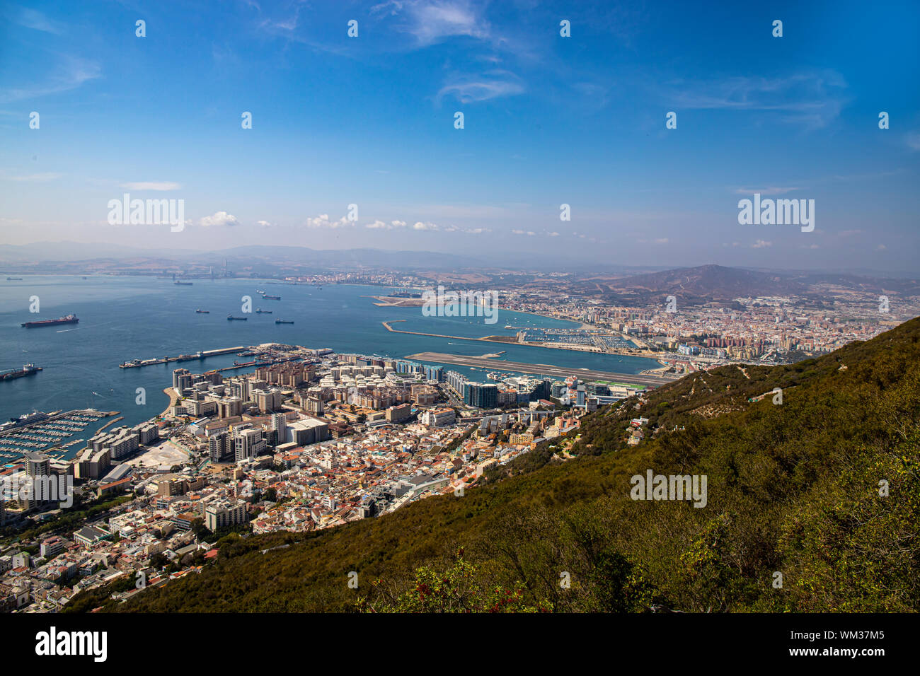 View from gibraltar hi-res stock photography and images - Alamy