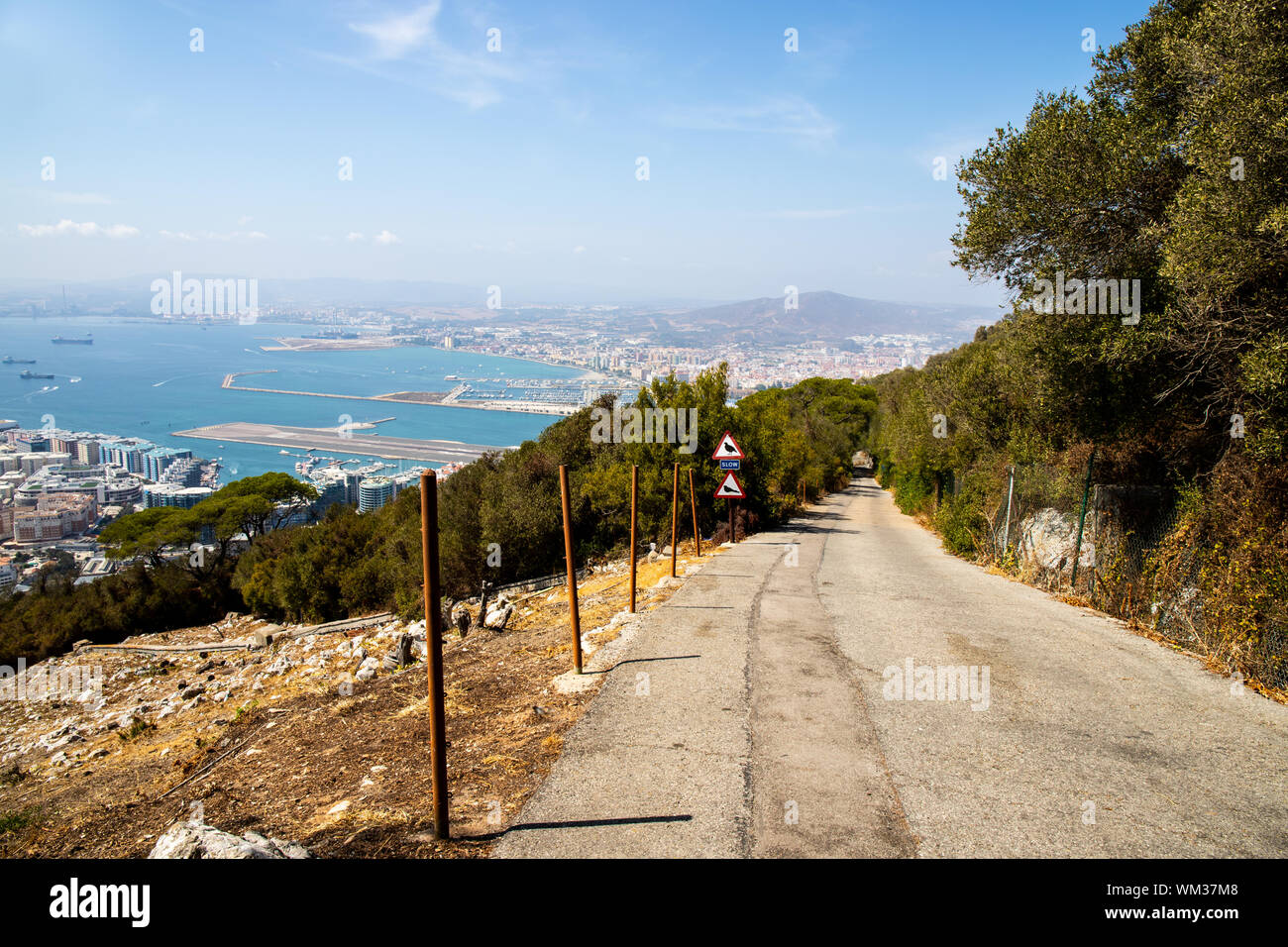 View from gibraltar hi-res stock photography and images - Alamy