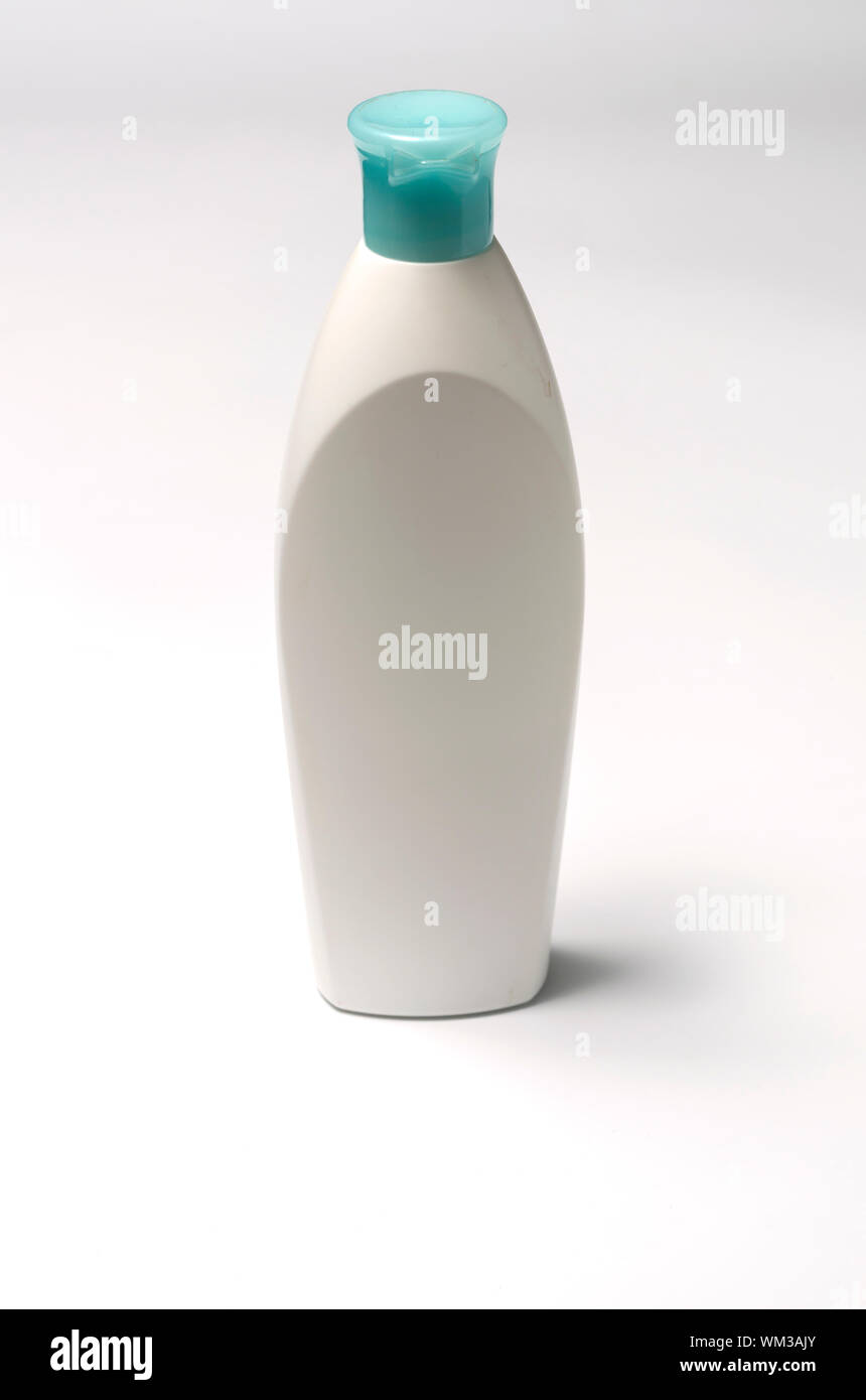 body lotion bottle on a white background Stock Photo - Alamy