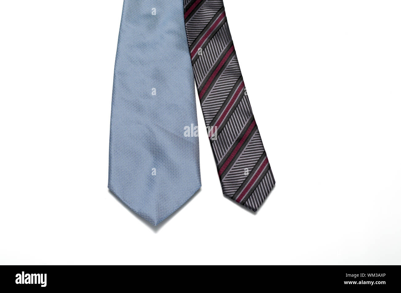 neck tie on a white background Stock Photo - Alamy