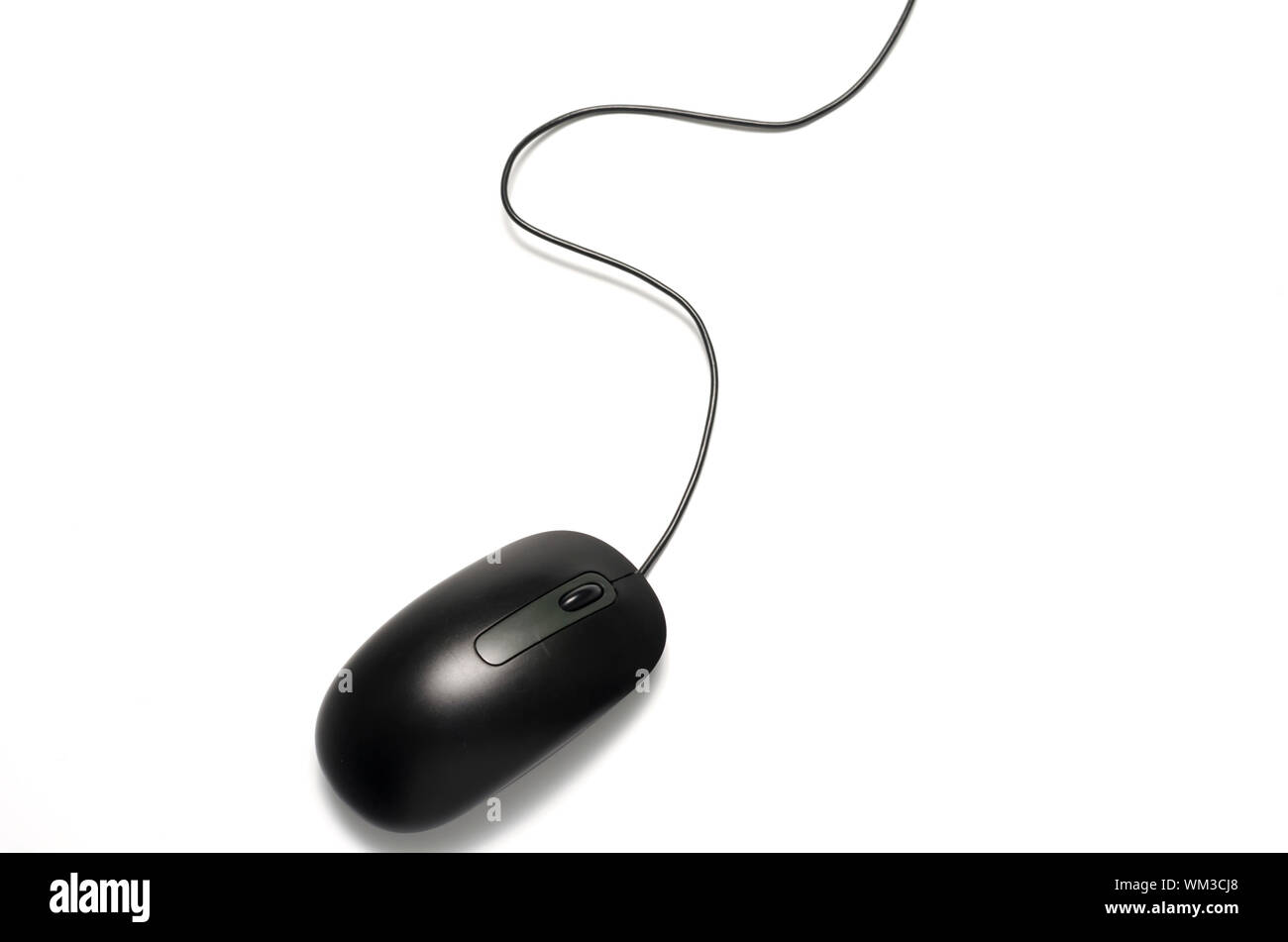 black computer mouse Stock Photo - Alamy