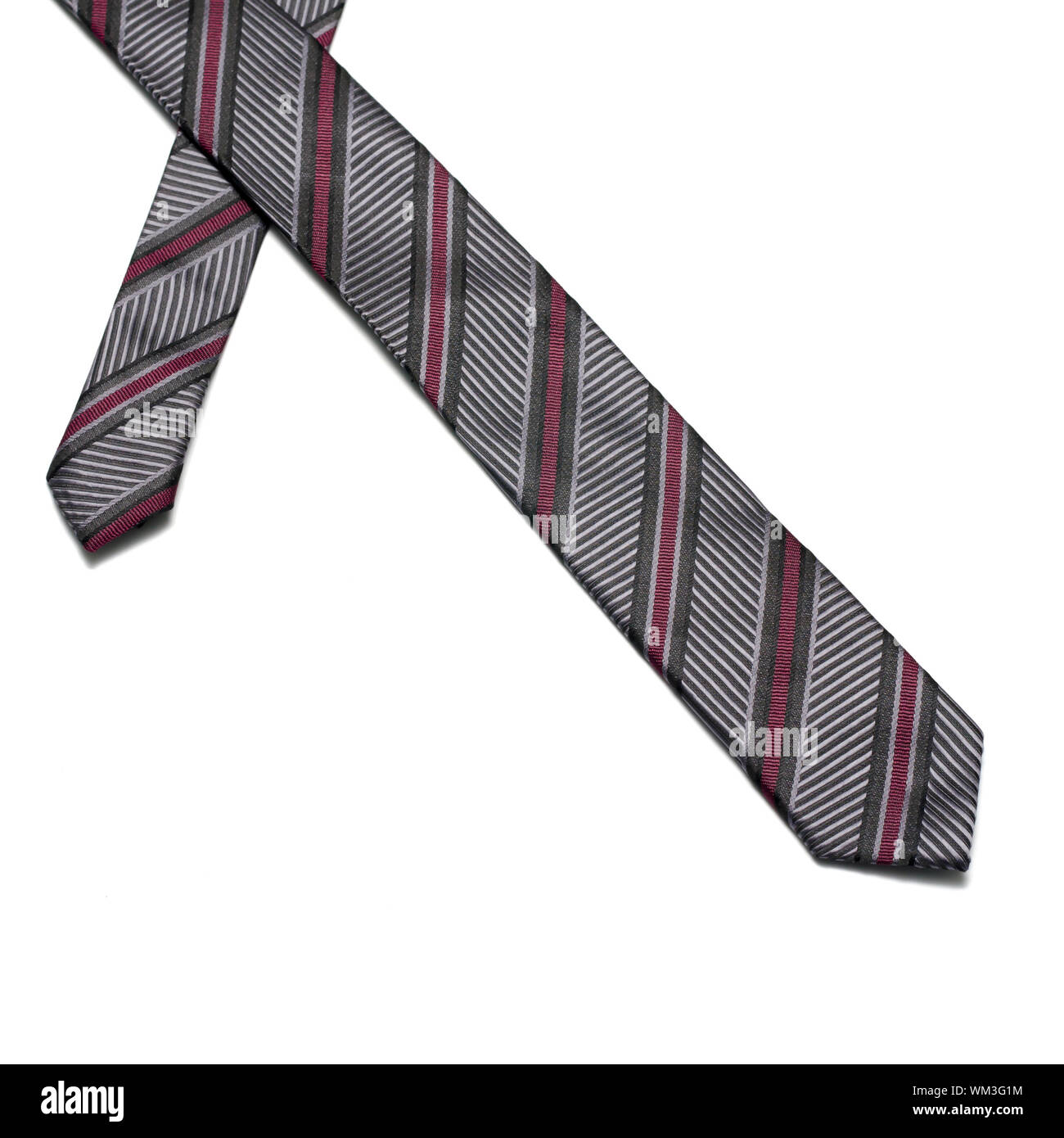 neck tie on a white background Stock Photo - Alamy