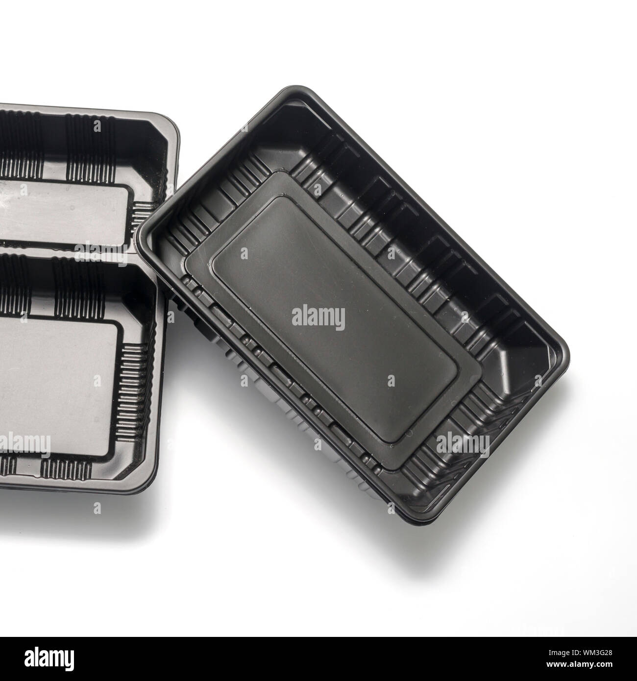 black plastic container Stock Photo - Alamy