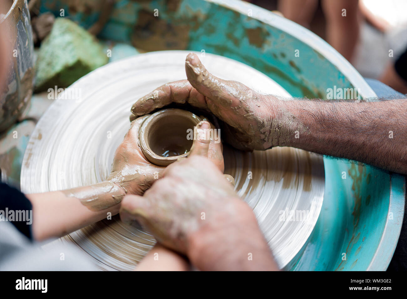 Teaching pottery hi-res stock photography and images - Alamy