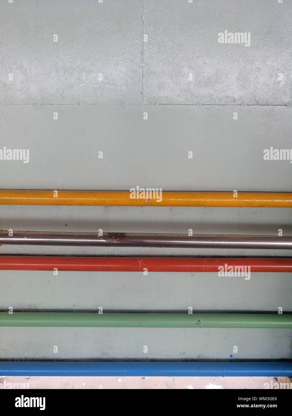 Yellow railing railings hi-res stock photography and images - Alamy