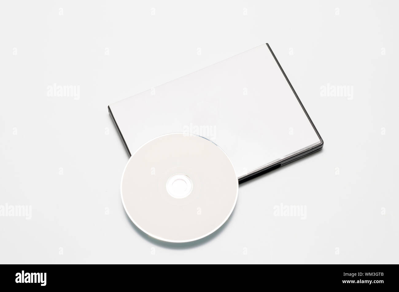dvd case on a white background Stock Photo - Alamy