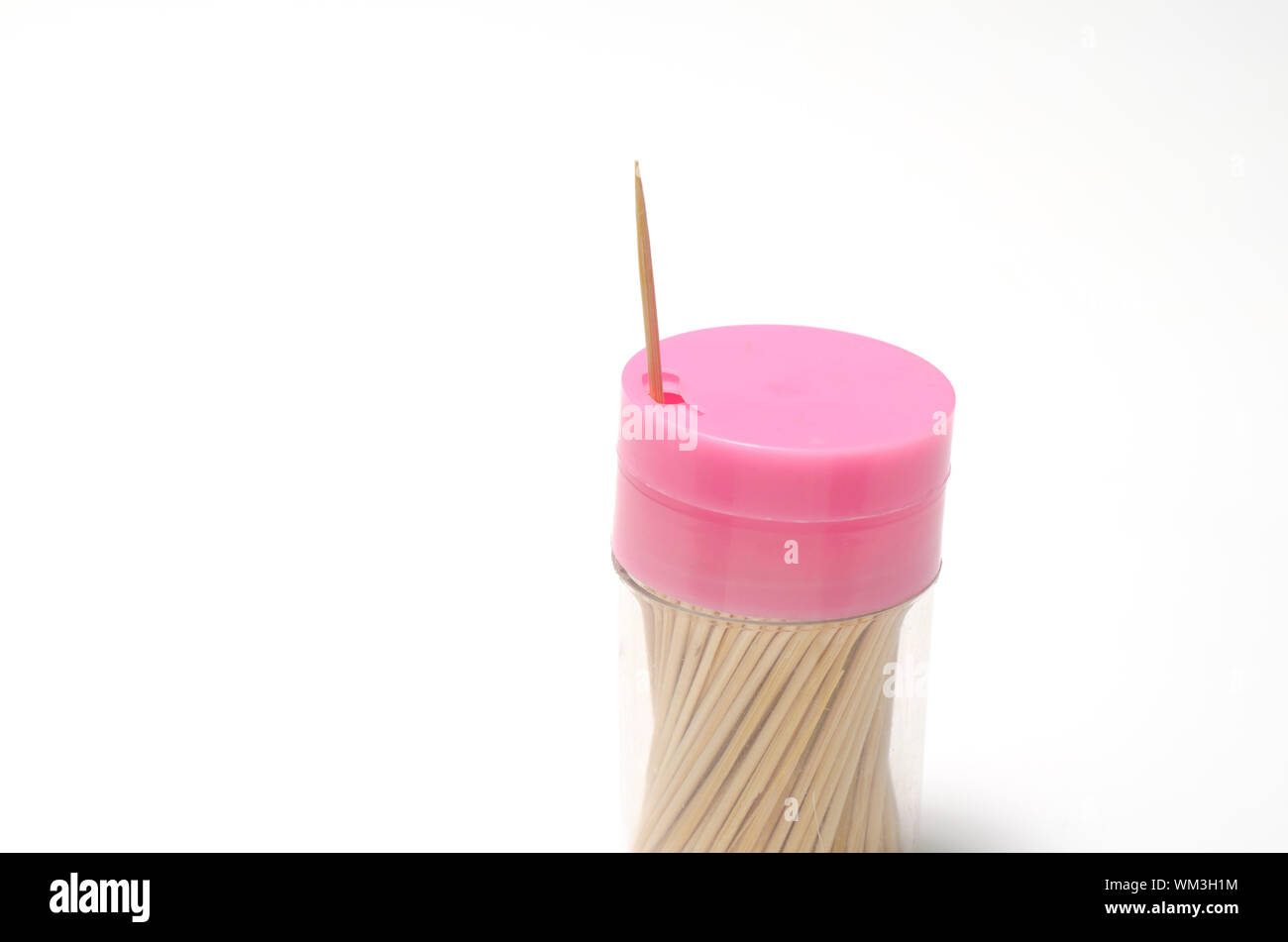 toothpicks on a white background Stock Photo - Alamy