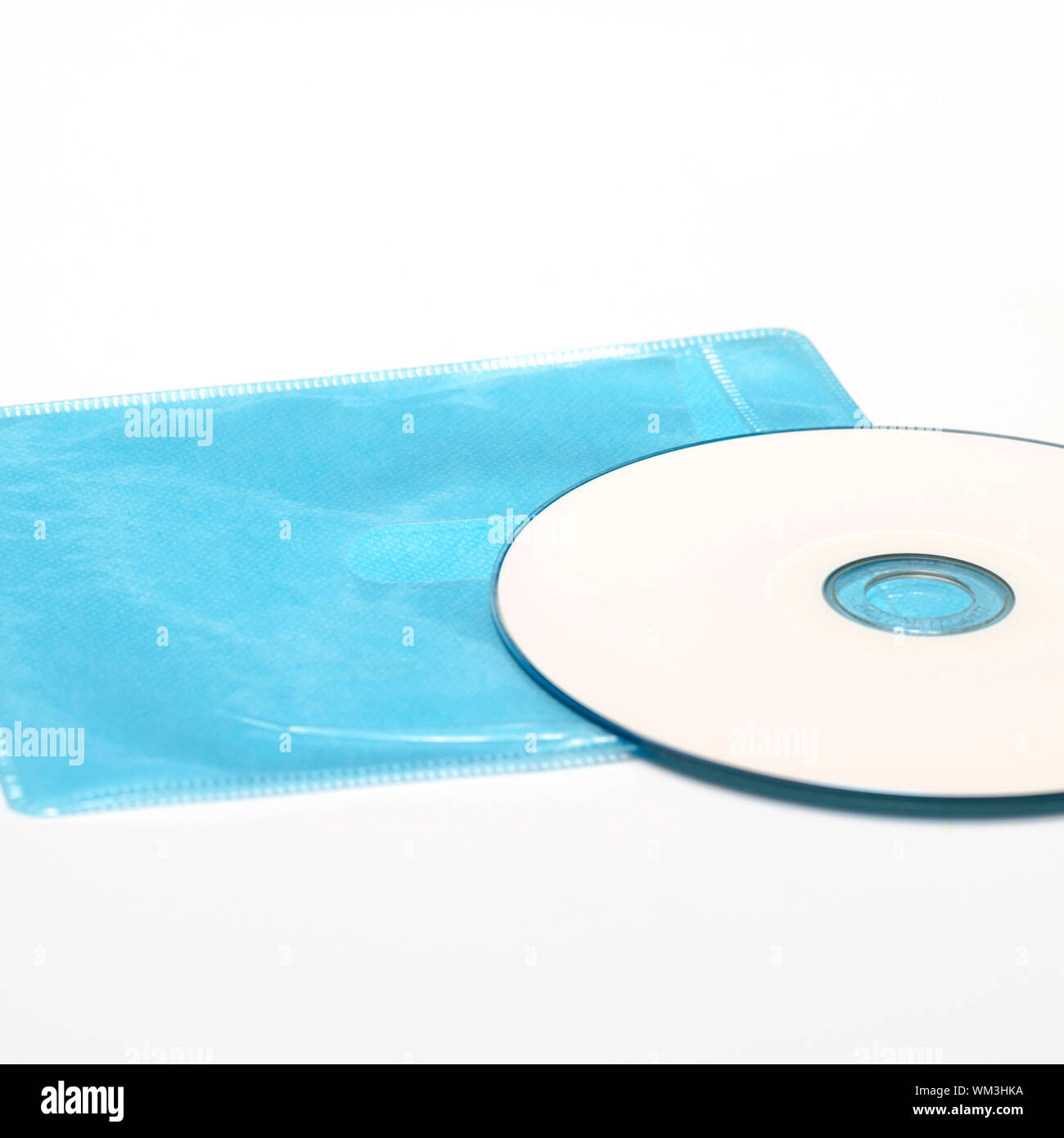 blue plastic dvd case Stock Photo - Alamy