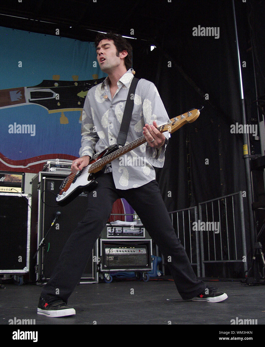 JULY 11: Dan Lavery of Tonic performs during the Jeep World Festival at ...