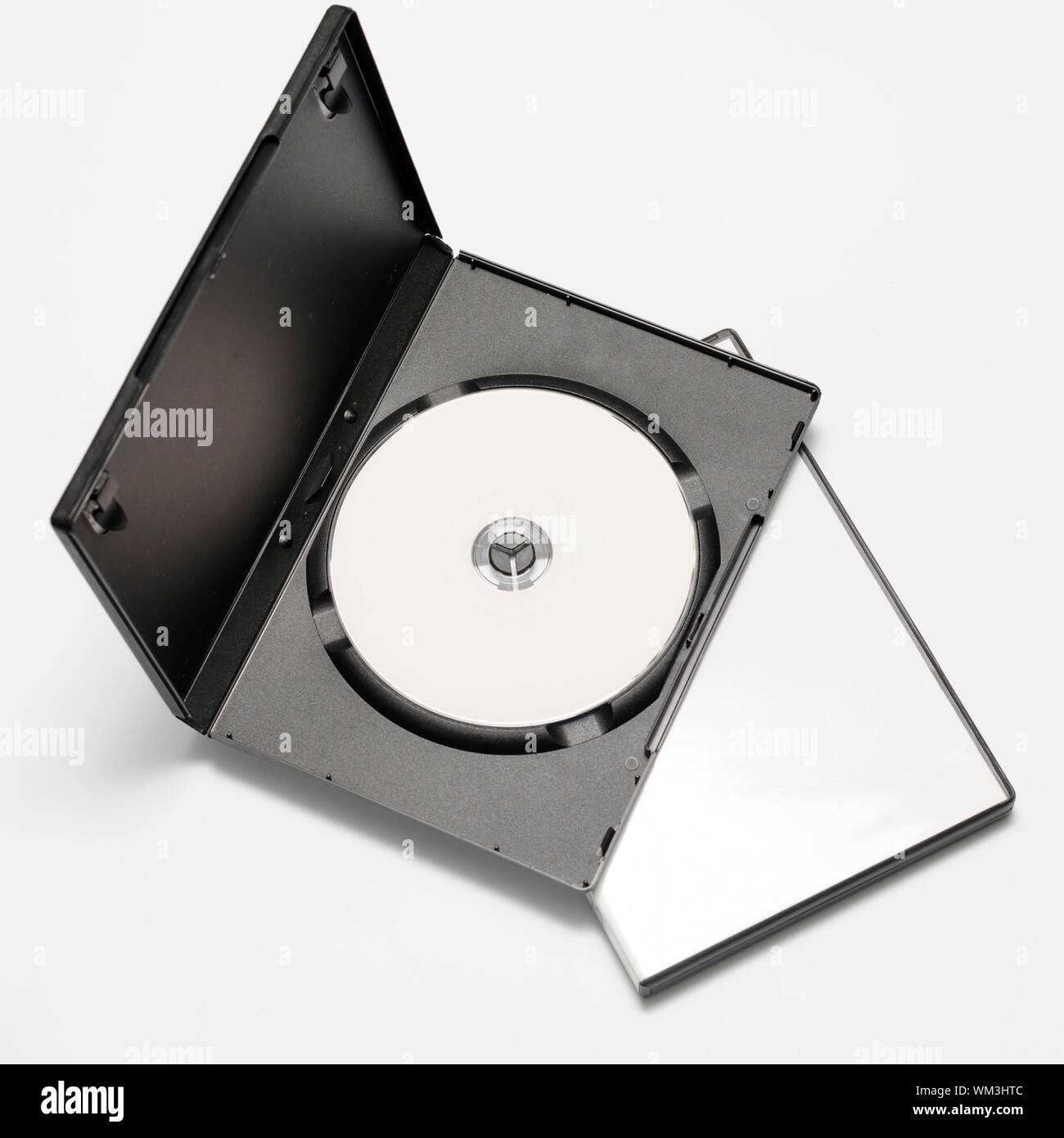dvd case on a white background Stock Photo - Alamy