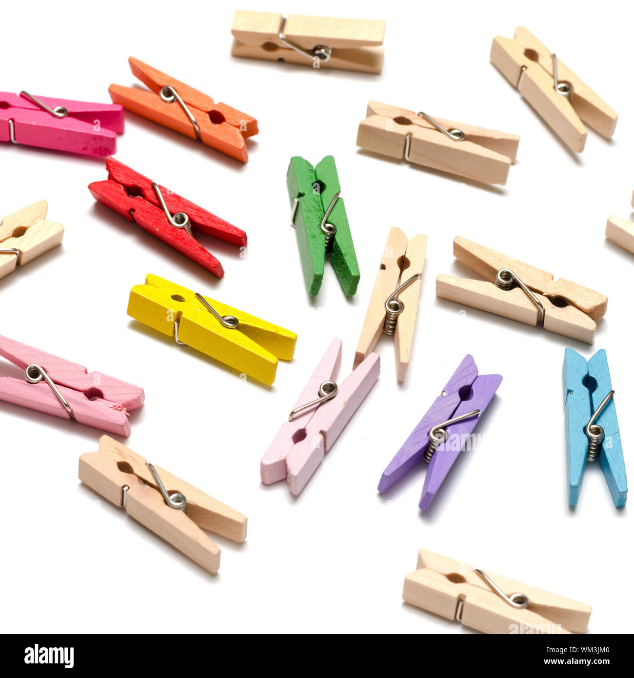 wood cloth pin Stock Photo - Alamy