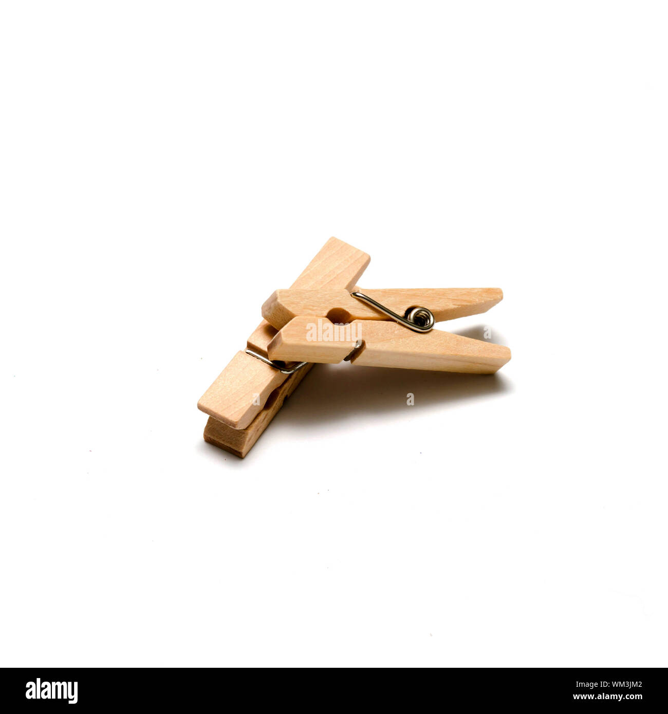 wood cloth pin Stock Photo - Alamy