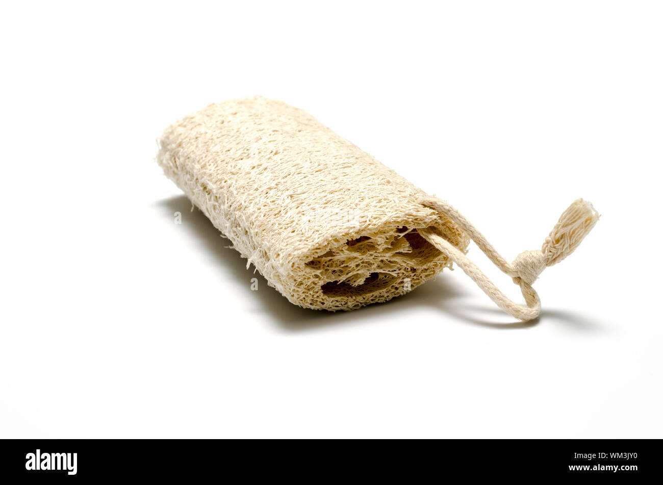 Loofah isolated on white Stock Photo - Alamy