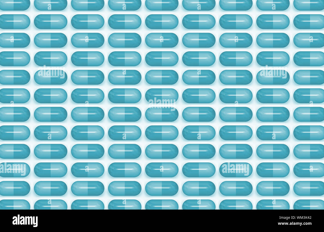 Antibiotic Pills as a Medical Science Background Stock Photo - Alamy