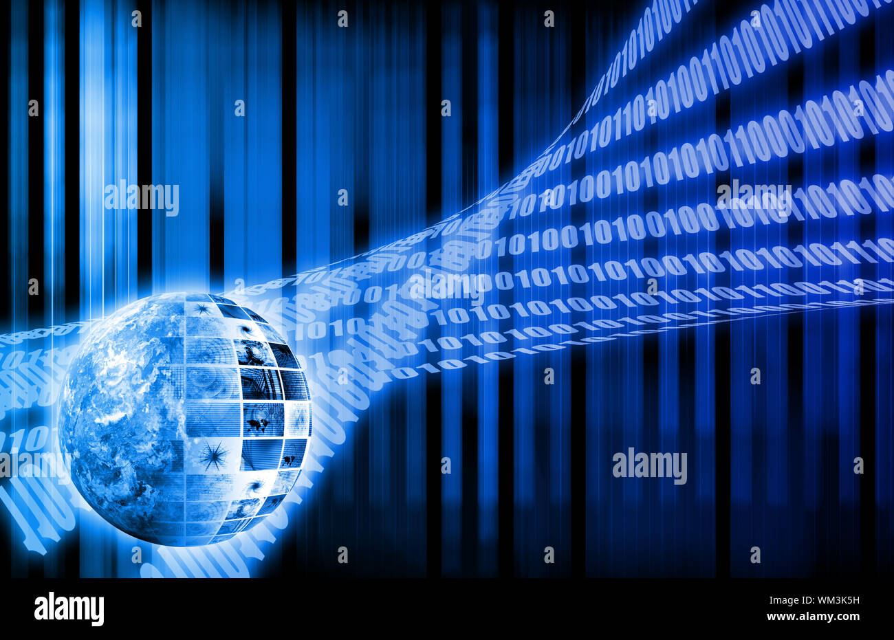 Global Business System Data as Background Wallpaper Stock Photo - Alamy