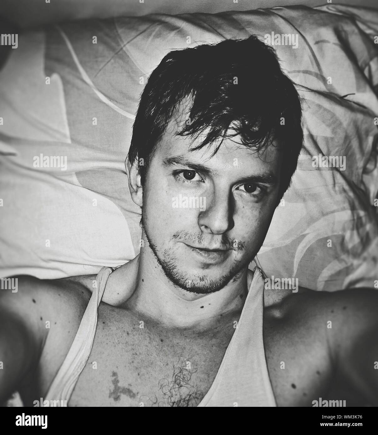Resting young man hi-res stock photography and images - Alamy