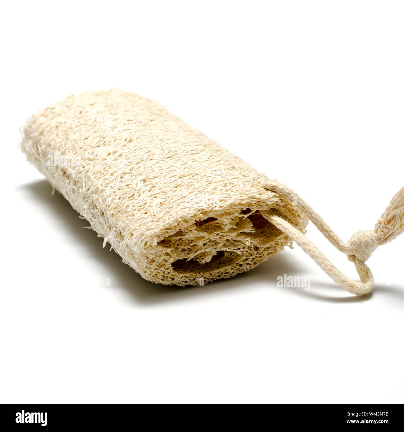 skin Loofah isolated on a white Stock Photo - Alamy
