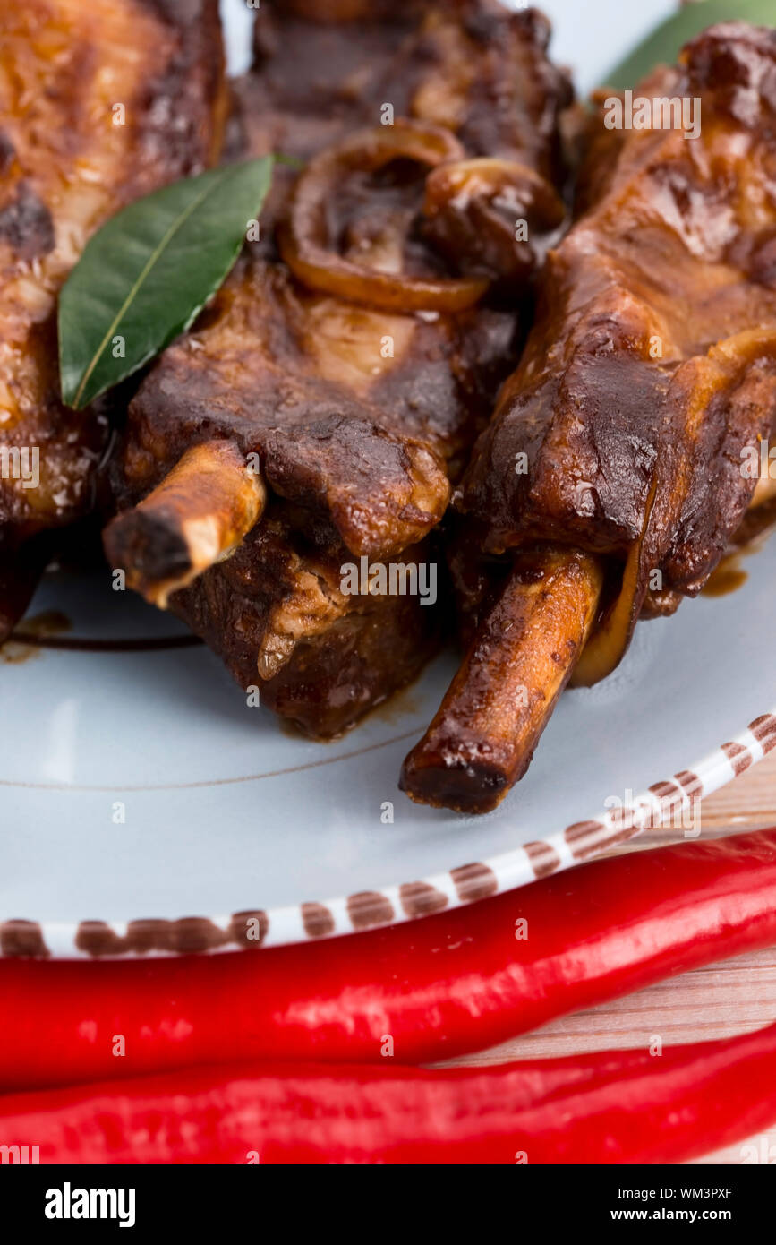 Slab barbecue baby back ribs hi-res stock photography and images - Alamy