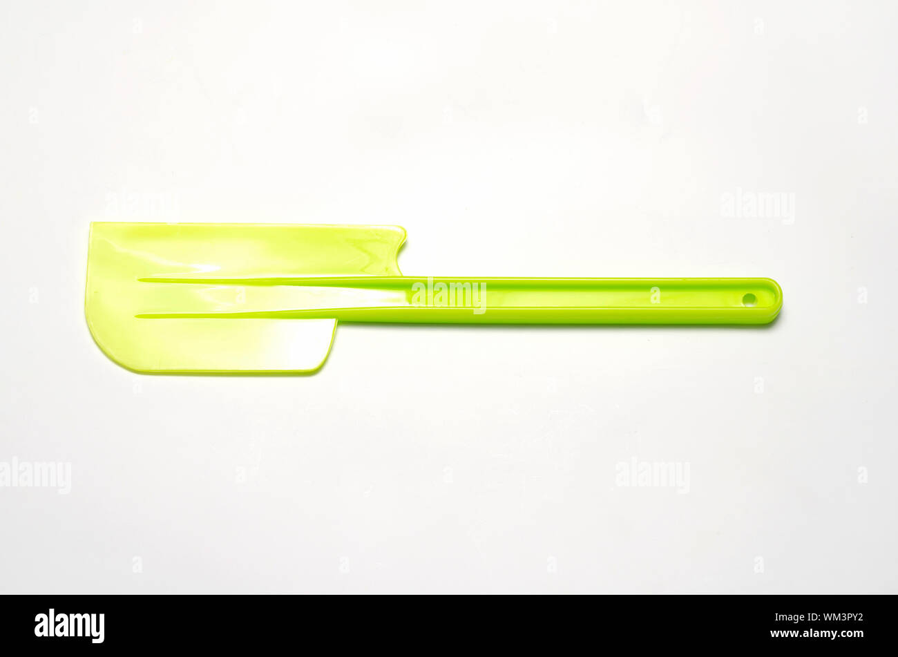 green plastic spatula Stock Photo - Alamy