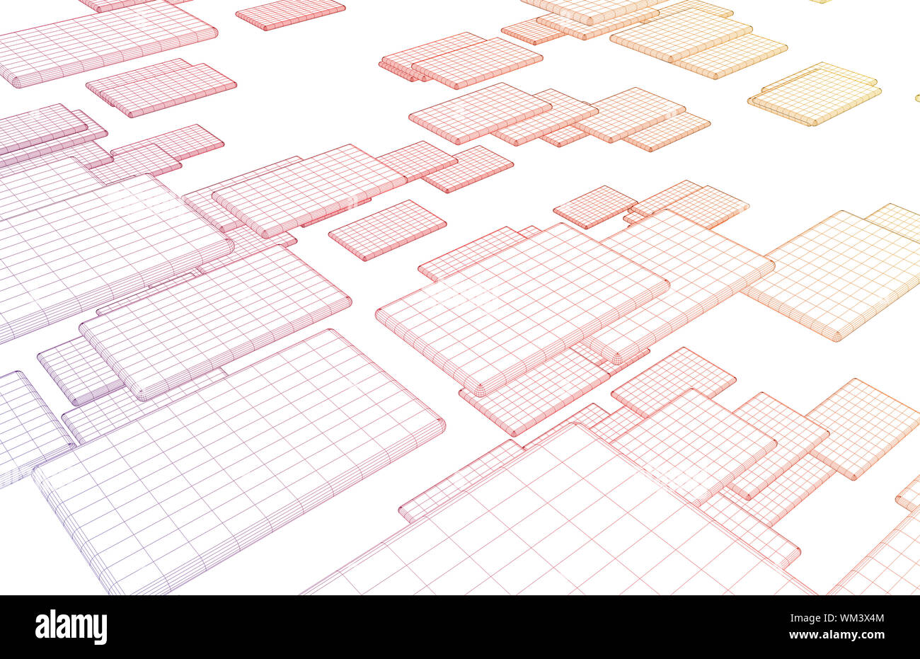 Website analysis web landing Cut Out Stock Images & Pictures - Alamy