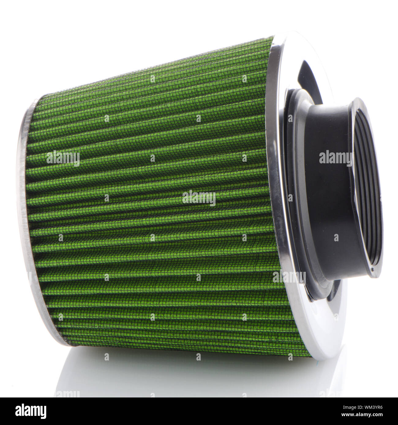 Air cone filter on white background. Vehicle Modification Accessories ...