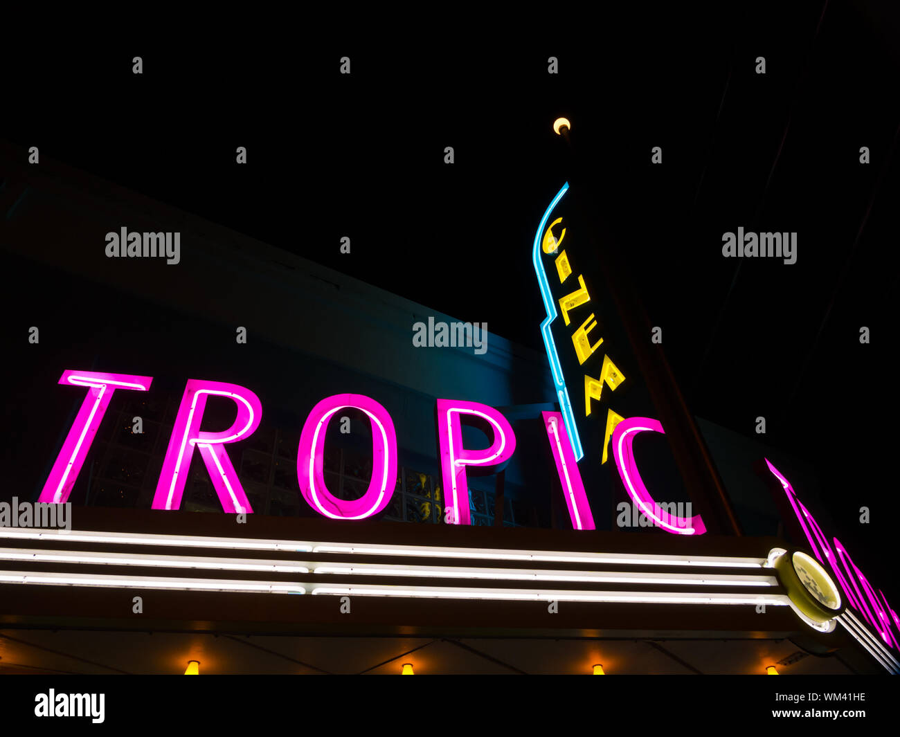 Key West, Florida, USA:. August 2019. The Tropical Cinema in Key West ...