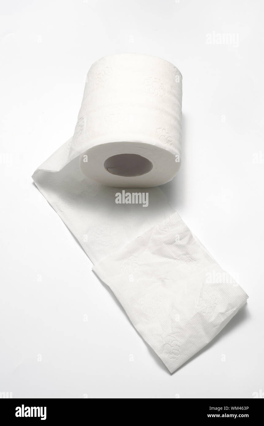 tissue on a white background Stock Photo - Alamy