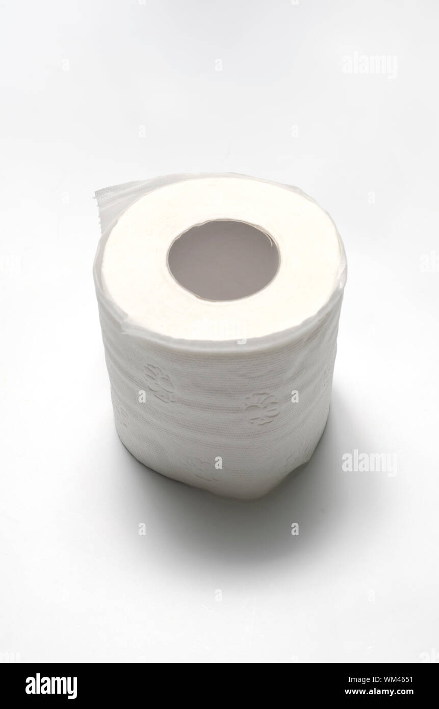 tissue on a white background Stock Photo - Alamy