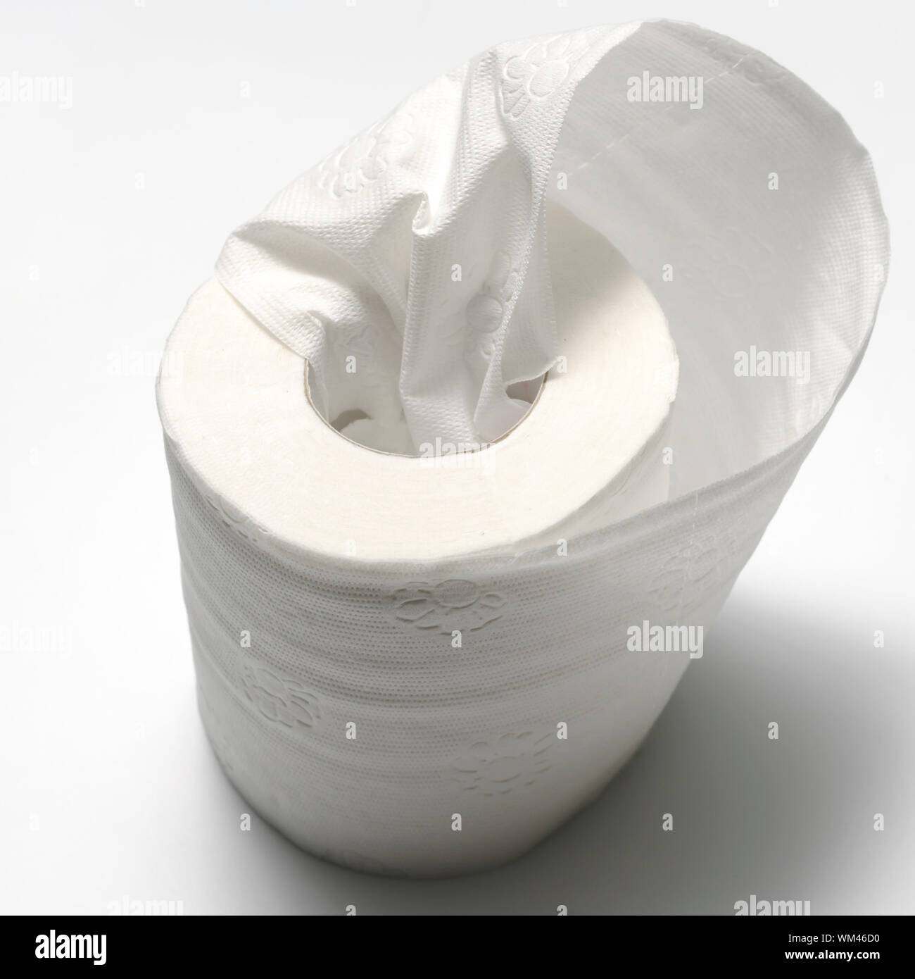 tissue on a white background Stock Photo - Alamy