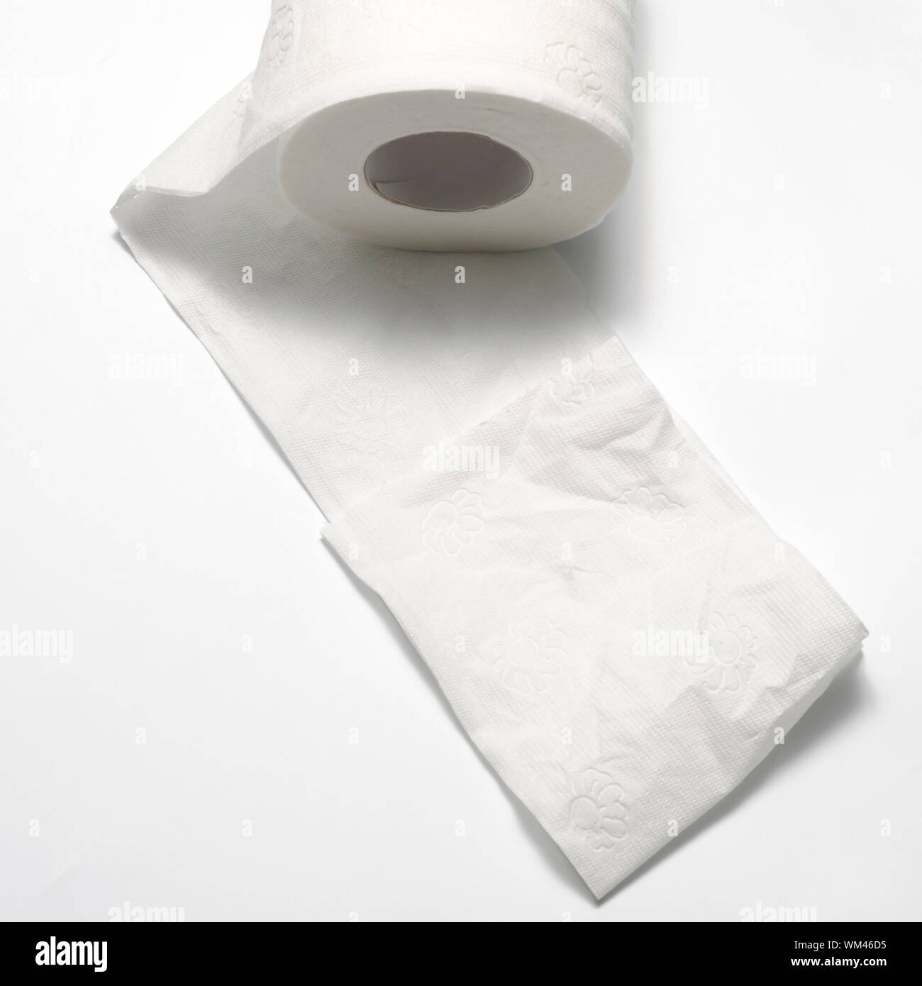 tissue on a white background Stock Photo - Alamy