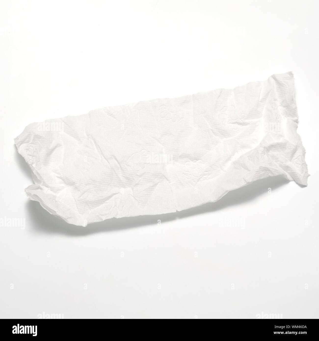 tissue on a white background Stock Photo - Alamy