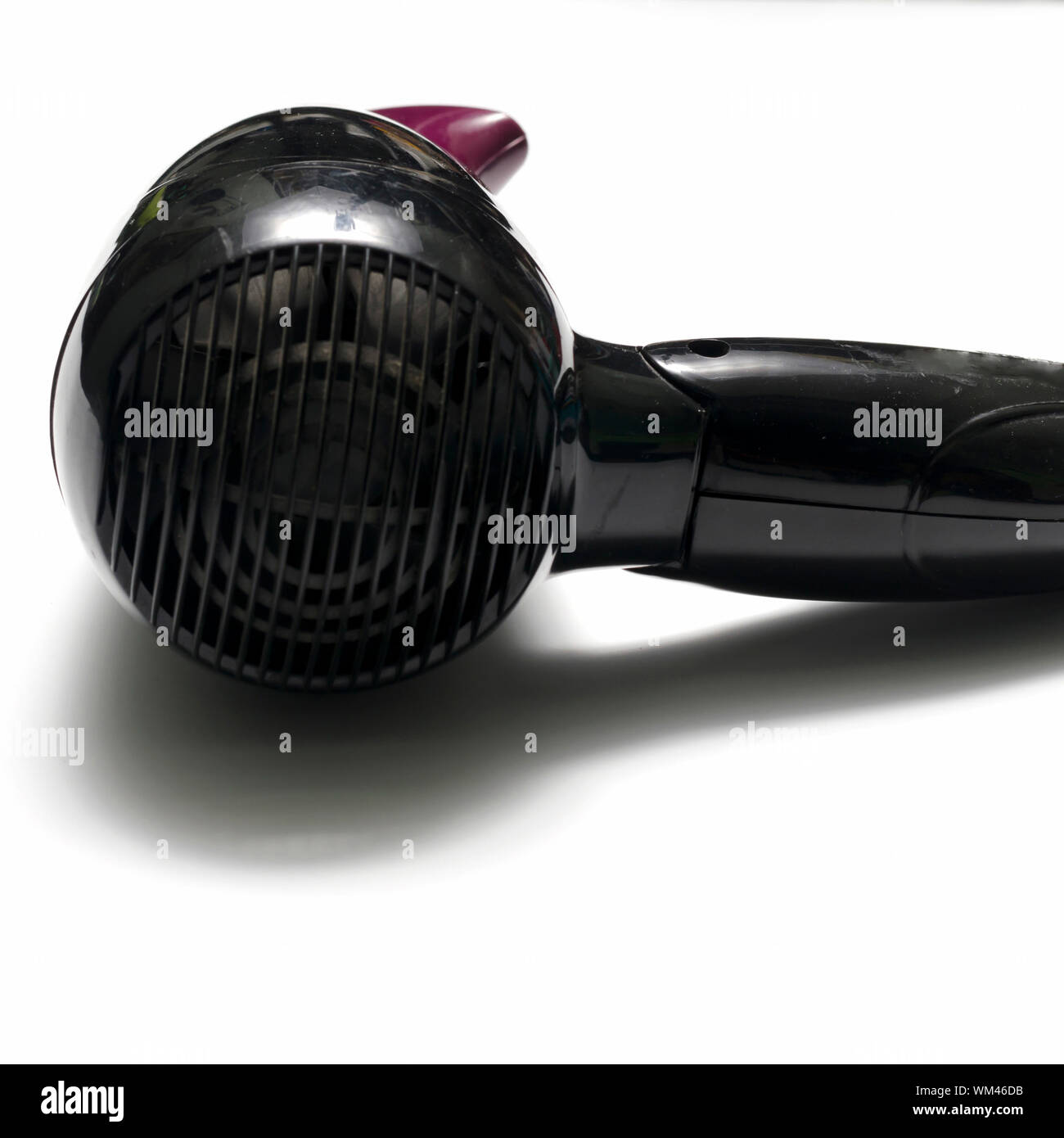 old used electric hair dryer Stock Photo - Alamy
