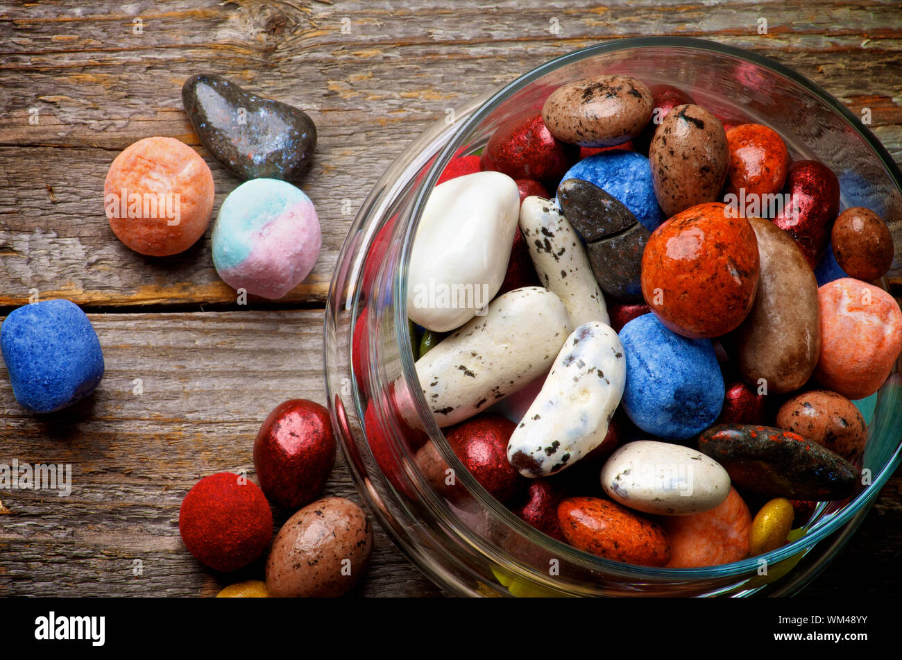 Hard shell candy hi-res stock photography and images - Alamy