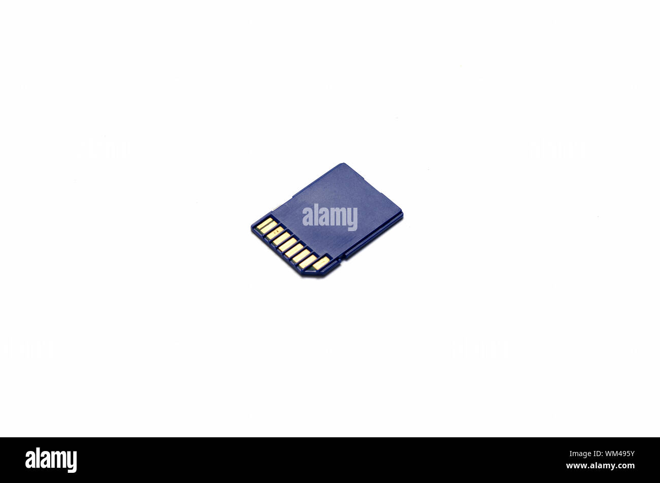 sd card on a white background Stock Photo - Alamy